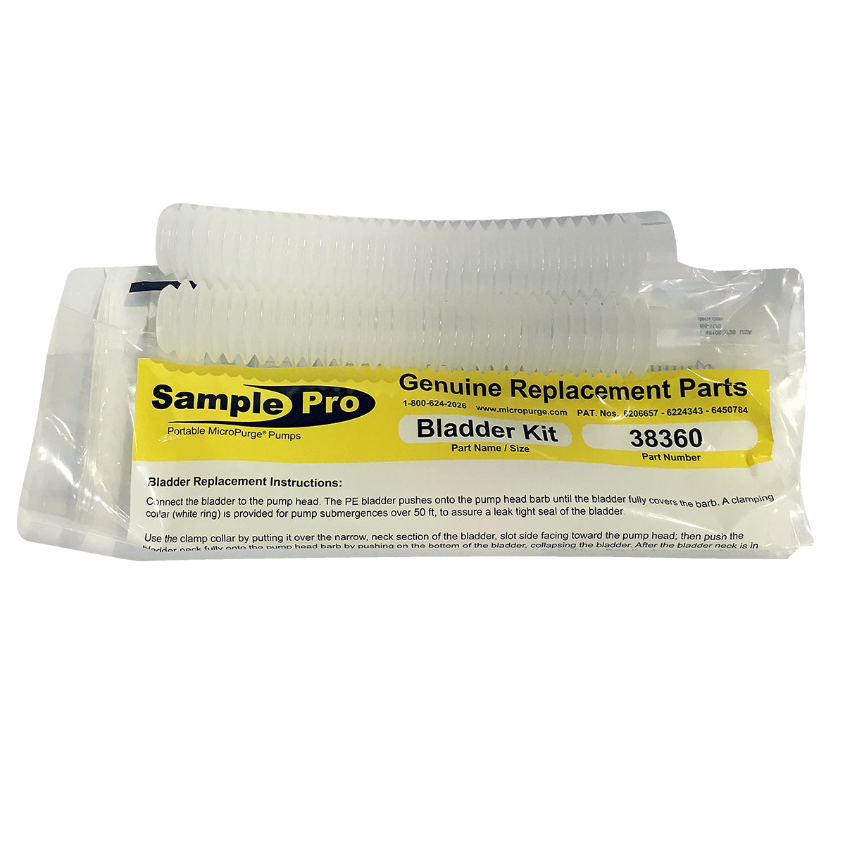 Bladder, Poly 1.75" for QED SamplePro bladder pump – Pine Environmental