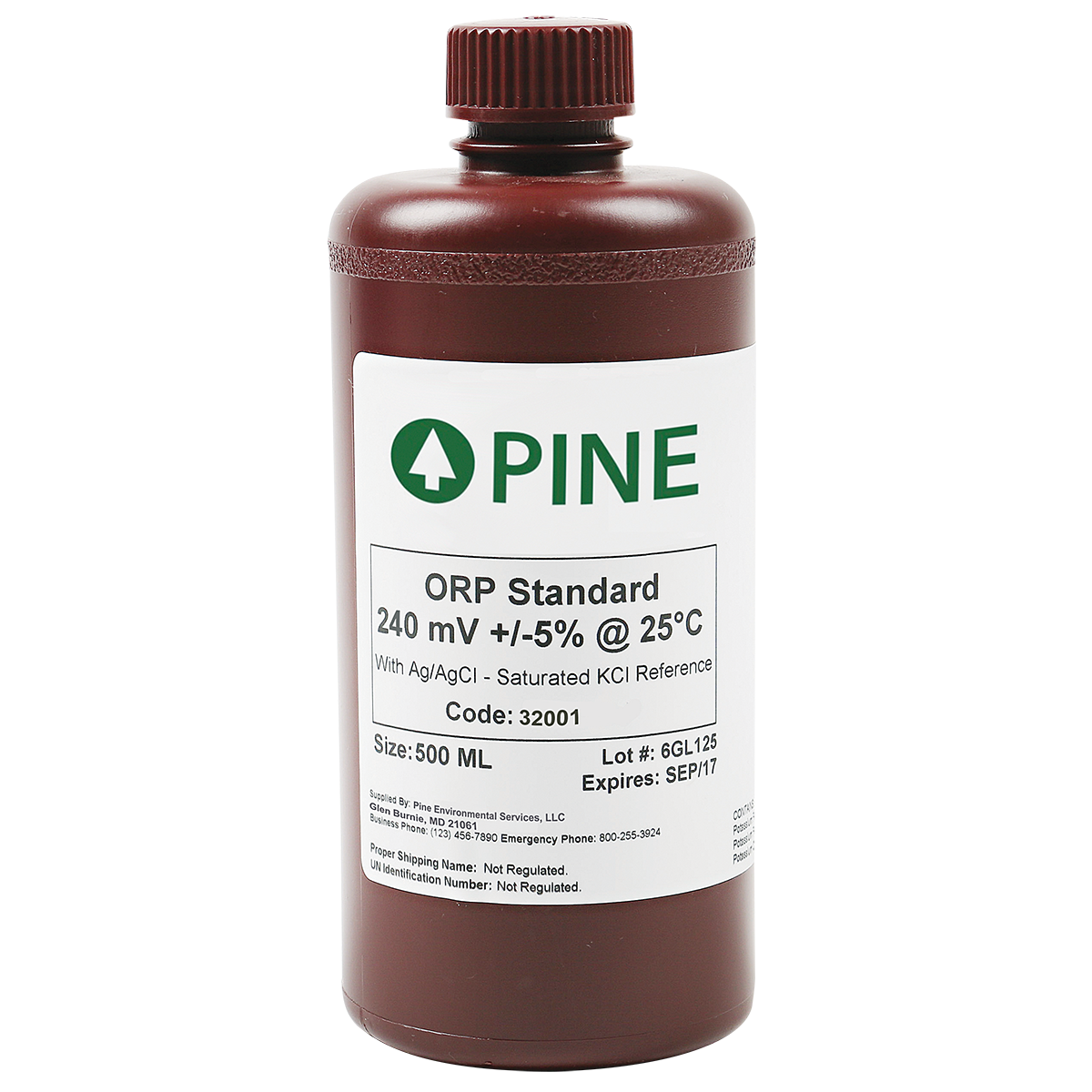 ORP/Redox-500mL 240mV – Pine Environmental