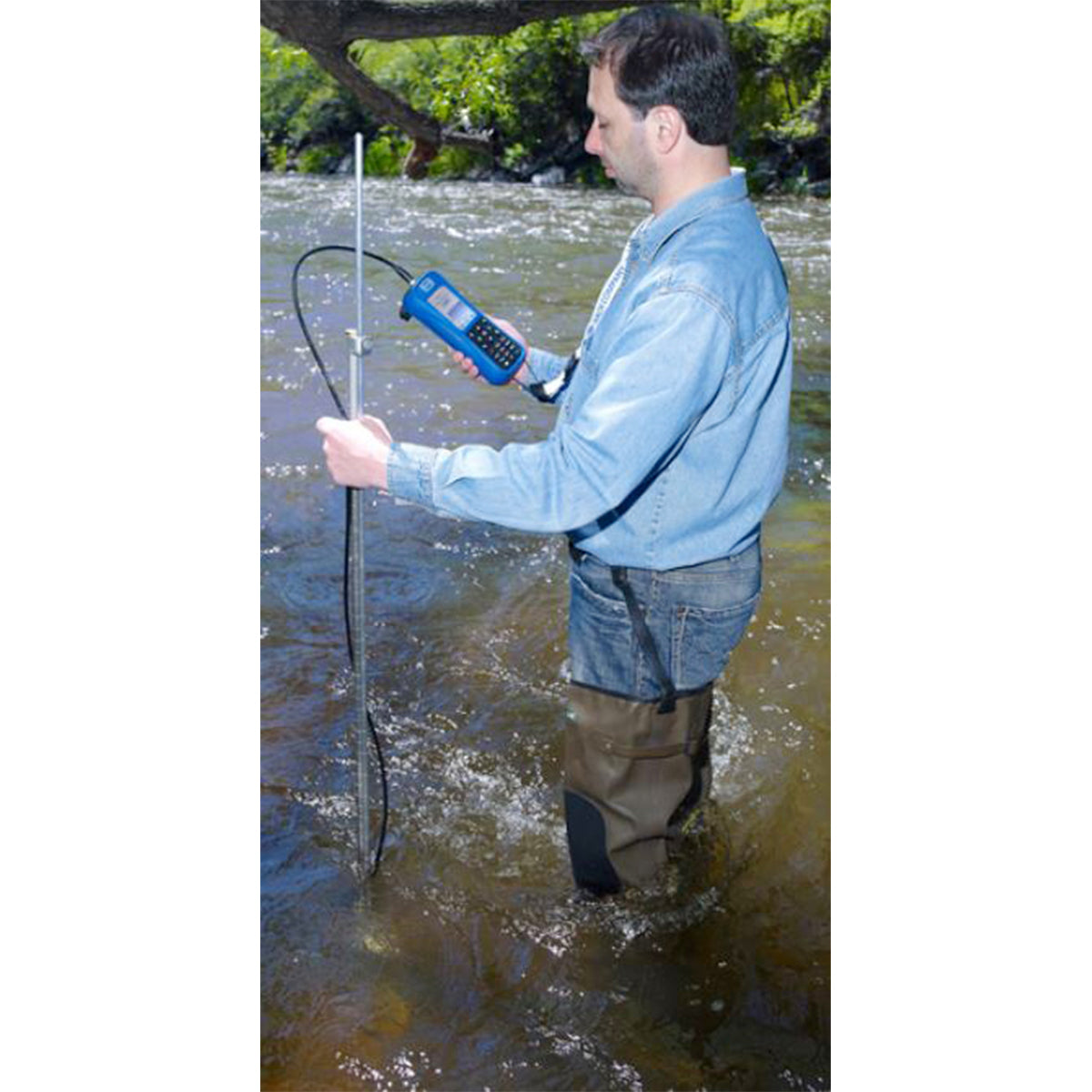 Hach FH950 Portable Velocity Meter – Pine Environmental