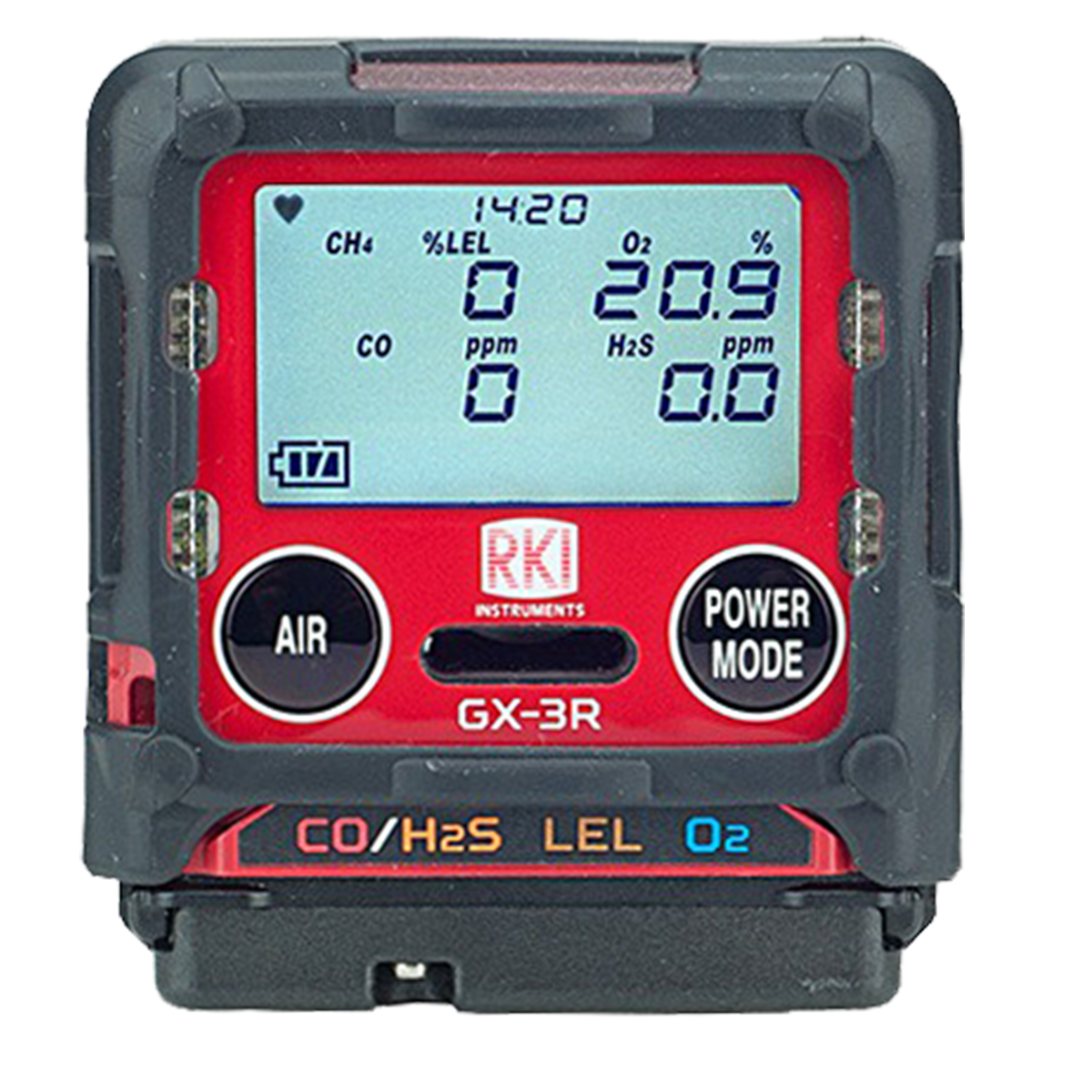 RKI GX-3R Personal Gas Monitor – Pine Environmental